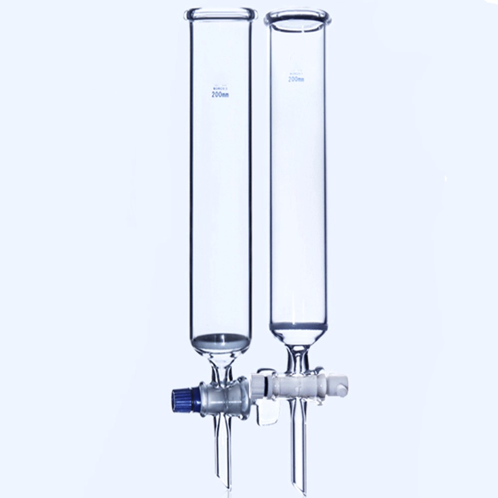 16/22/30/40mm X 200/300400mm Boro. Glass Sand Core Chromatography ...