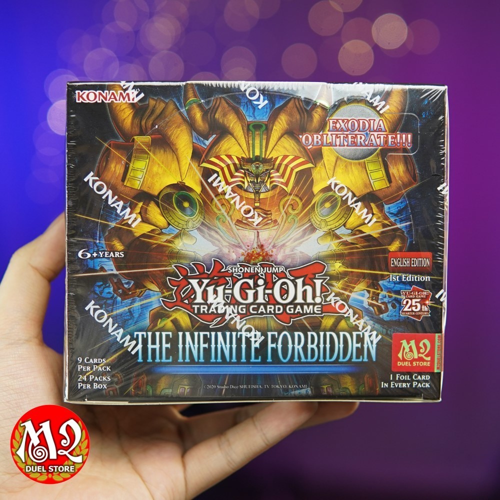 Yugioh TCG The Infinite Forbidden Booster Box - INFO - Genuine Konami ...