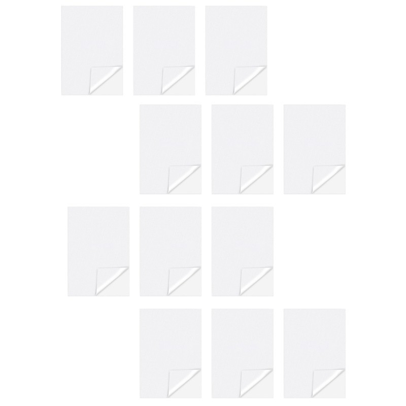 JJ* 12Pcs Water Soluble Stabilizer Tear Away Sewing Machine Embroidery ...