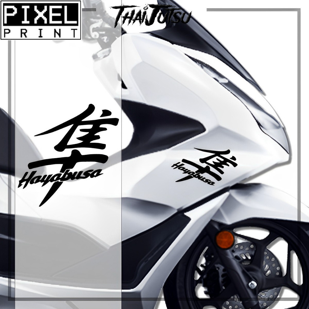 HAYABUSA LOGO Stickers for Motorcycle Design Vinyl Sticker Waterproof ...