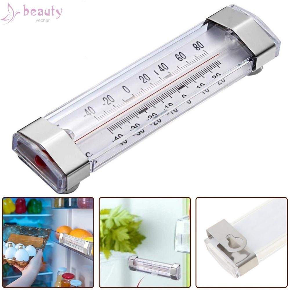Easy to Read Refrigerator Freezer Thermometer Accurate Temperature ...