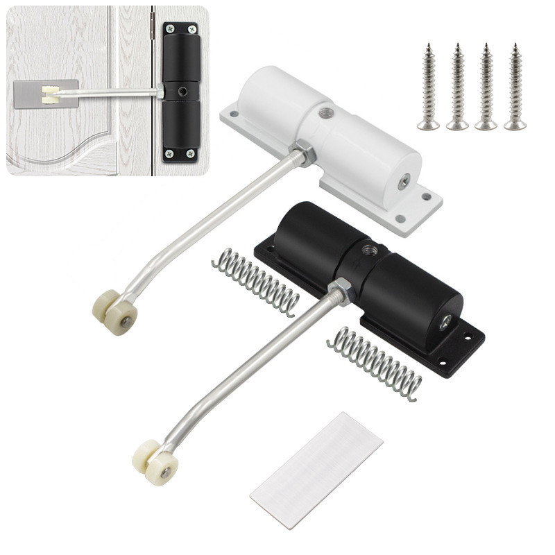 Stainless Steel Adjustable Door Closer Automatic Spring Door Closer The ...
