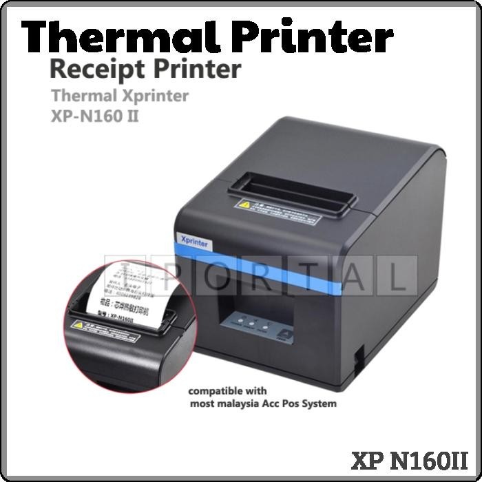 Xprinter XP-N160II Thermal Printer POS System USB+LAN/WIFI/Bluetooth ...