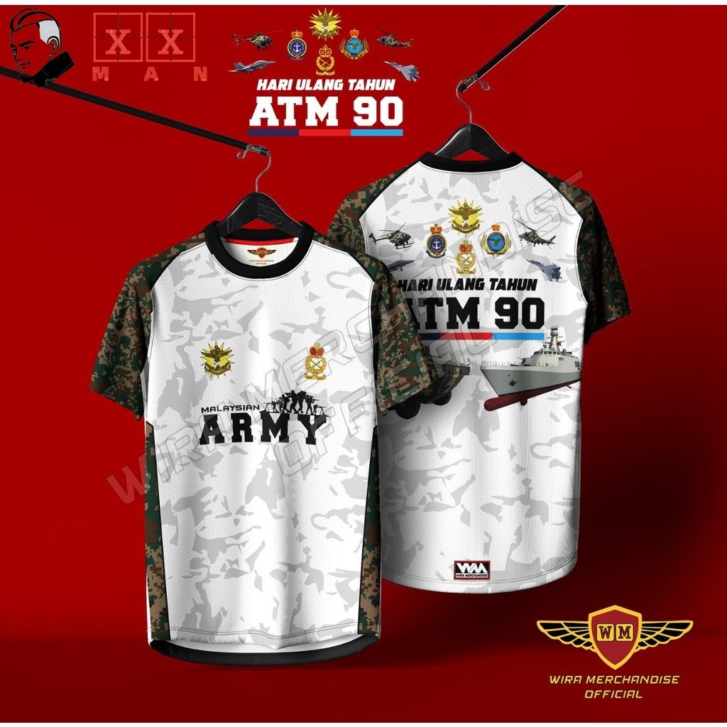 Merdeka T Shirt Meedeka Jersey 67th 2024 MALAYSIA MERDEKA ATM 90 TSHIRT ...
