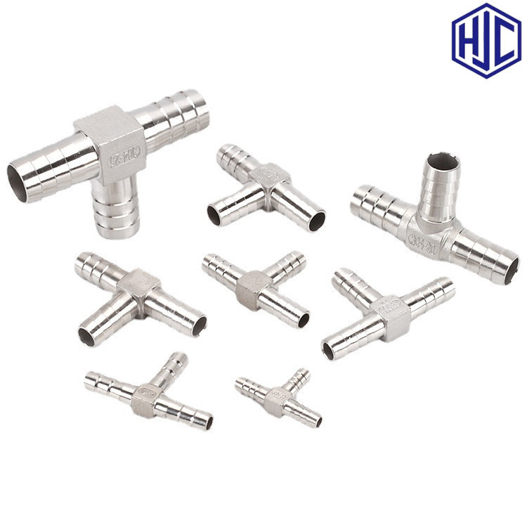 [HJC] 304 Stainless Steel T-Type Pagoda Three-Way Joint Gas Insert ...