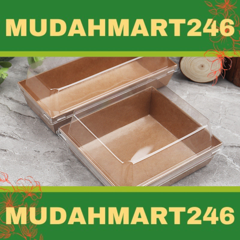 [Premium] Kraft/White Paper Square and Rectangular Cake Box with ...