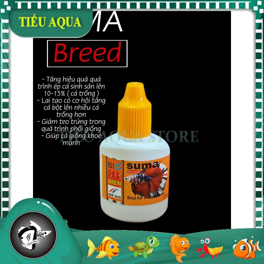 Suma Breed - Betta fish reproduction stimulating solution (12ml bottle ...