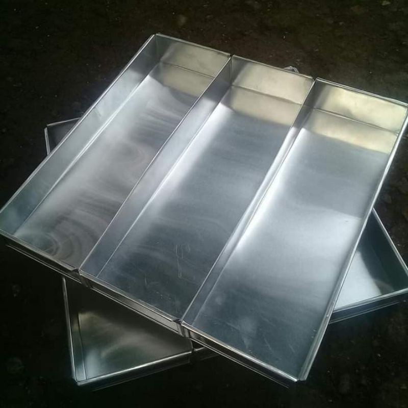 Surabaya layered pan with three partitions measuring 30x10 | Shopee ...