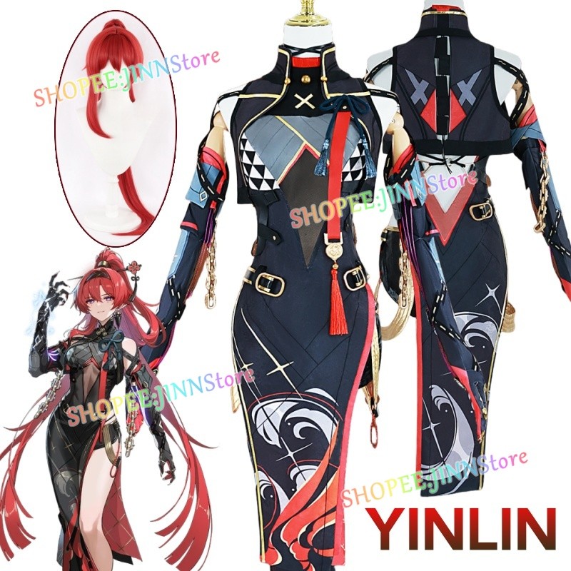 - JINN - WUTHERING WAVES Outfit Lightning of Execution YINLIN Cosplay ...