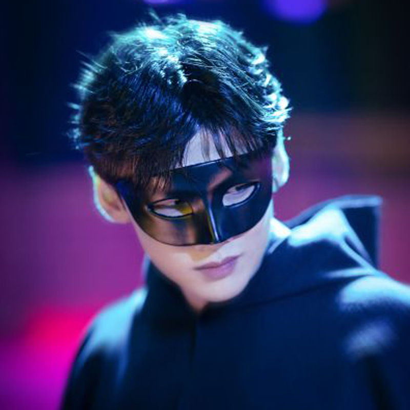 Halloween Mask半脸佐罗面具Masquerade Party Cool Half Face Zoro Mask man ...