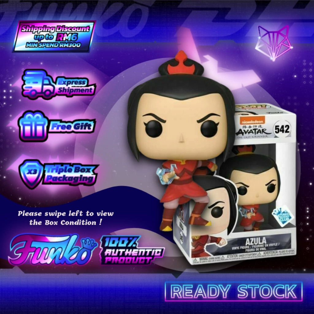 🦊[ Ready Stock ]🦊 Funko Pop ! Cartoons Avatar The Last Airbender Azula ...