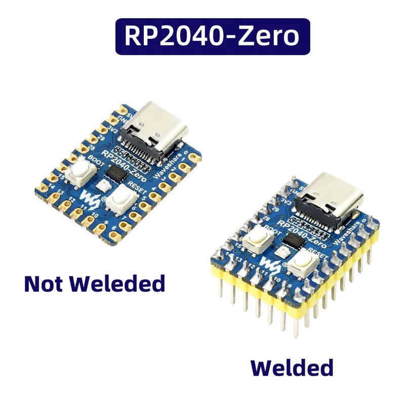 RP2040-Zero Raspberry Pi Microcontroller Dual-core Arm Cortex M0+ Low-Power RP2040 Pico-Like MCU ...