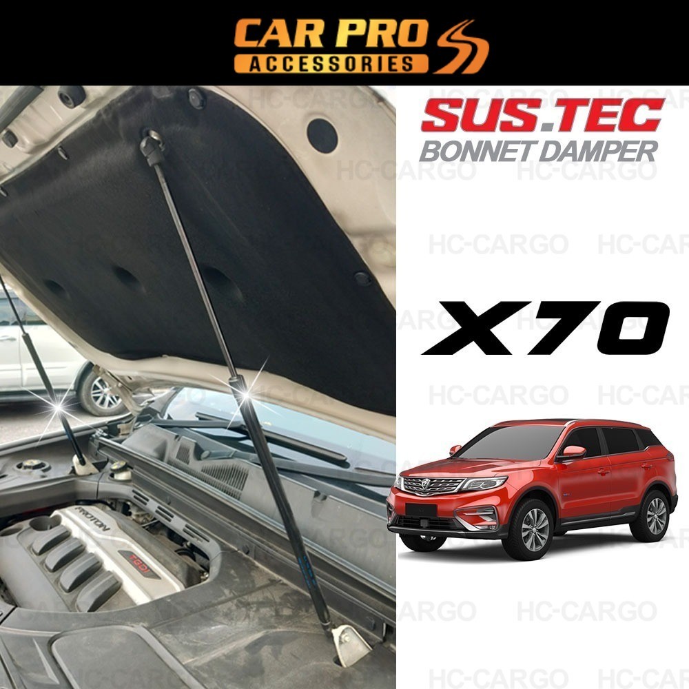 Sustec Proton X70 Front Bonnet Damper Absorber Boot Left Right Gas ...