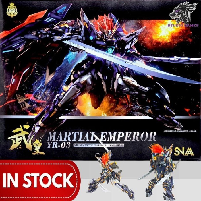 Snaa Model Plamo MG 1/100 YR-03 Emperor Series - Martial Emperor ...