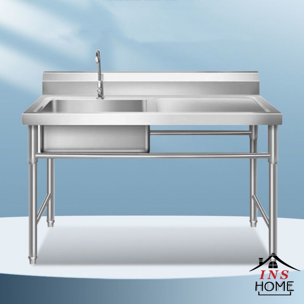 🔥Ready Stock🔥Stainless Steel Sink Pool With Stand Kitchen Sink Bracket ...