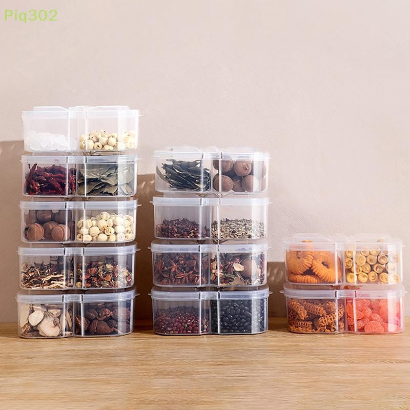 Piq302 Food Storage Box Kitchen Organizer Container Set Vacuumed Lid ...