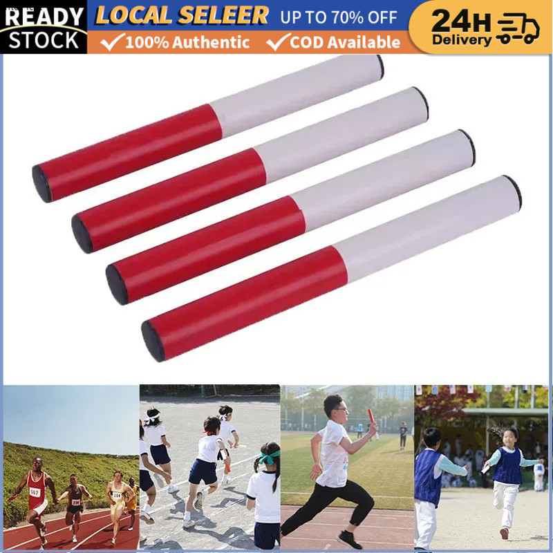 30cm School Athletics Running Match Relay Baton Wooden Durable Transfer ...