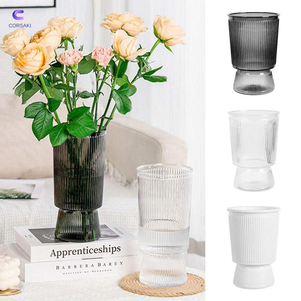 CORSAKI Self-absorbing Flower Pots, Self Watering Succulents Waterless ...