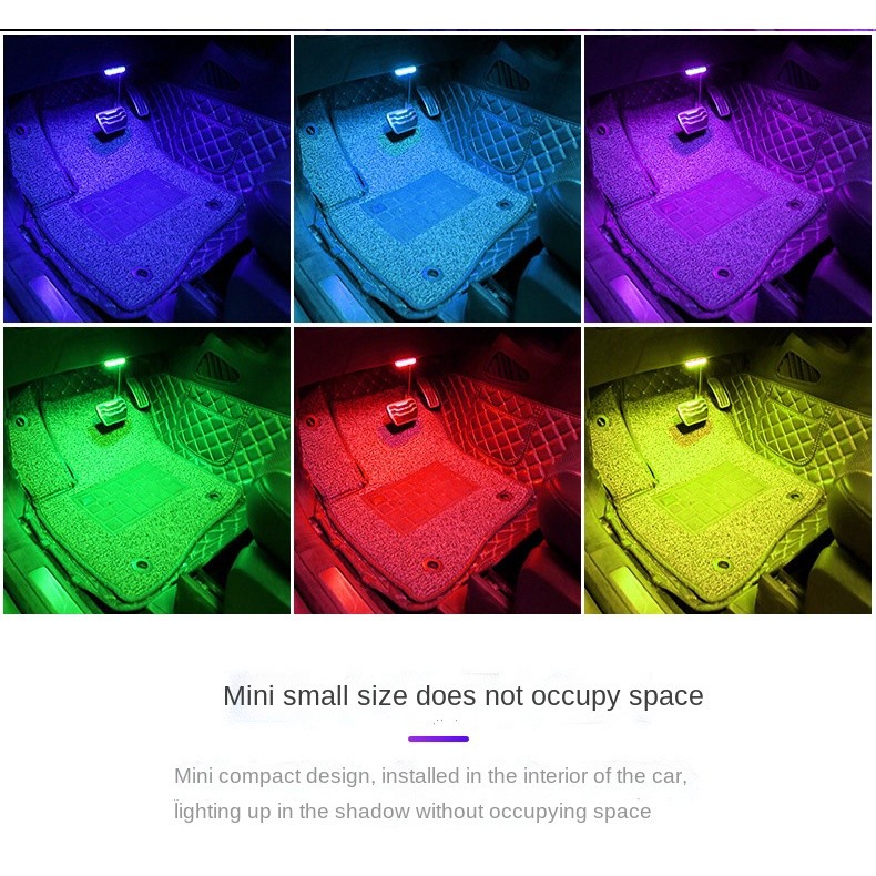 Mini Car Led Touch Light Wireless Car Interior Roof Ceiling USB High ...