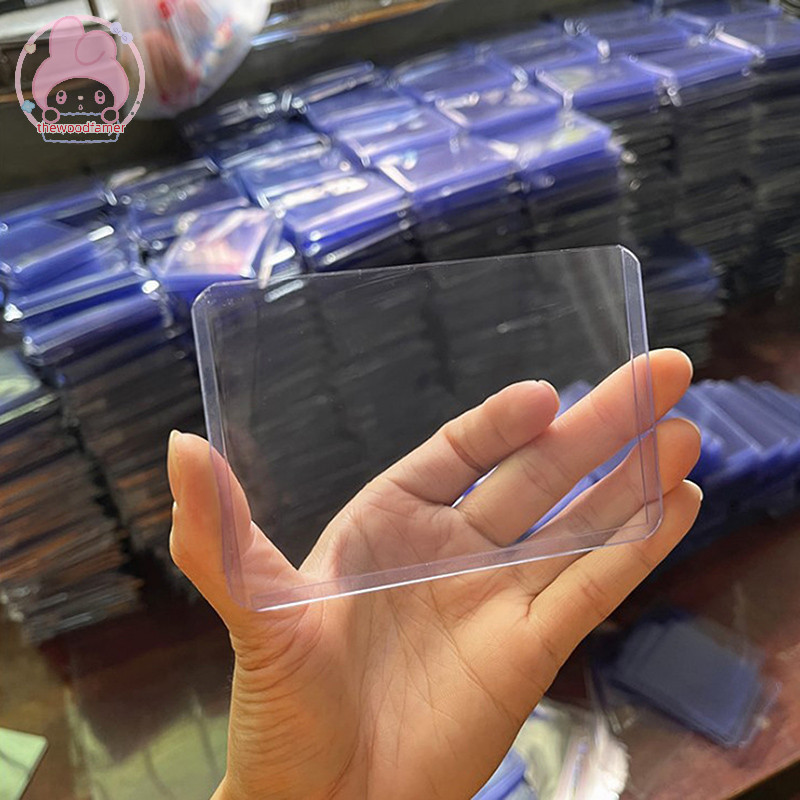 thewoodfamer Transparent Pokemon Card Protector Cards Sleeves Playing ...