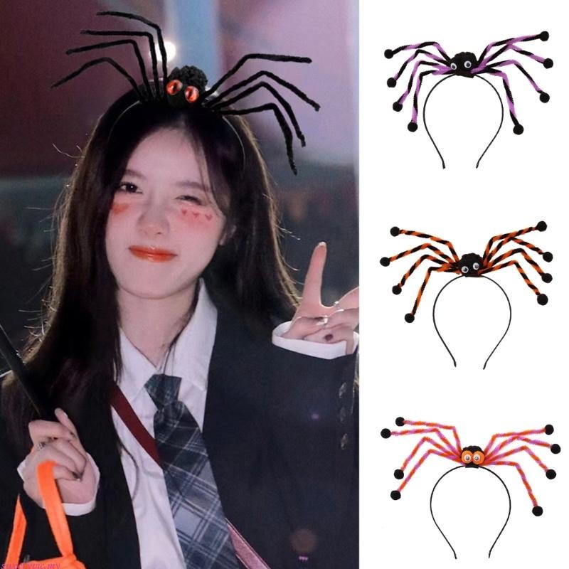 sweety Cute Araneid Headband Spiderling Halloween Costume Headband Hoop ...