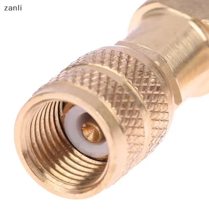 MY 1PC Refrigeration Charging Air Conditioning Adapter For R410A R22 1/4" Liquid Safety Liquid ...