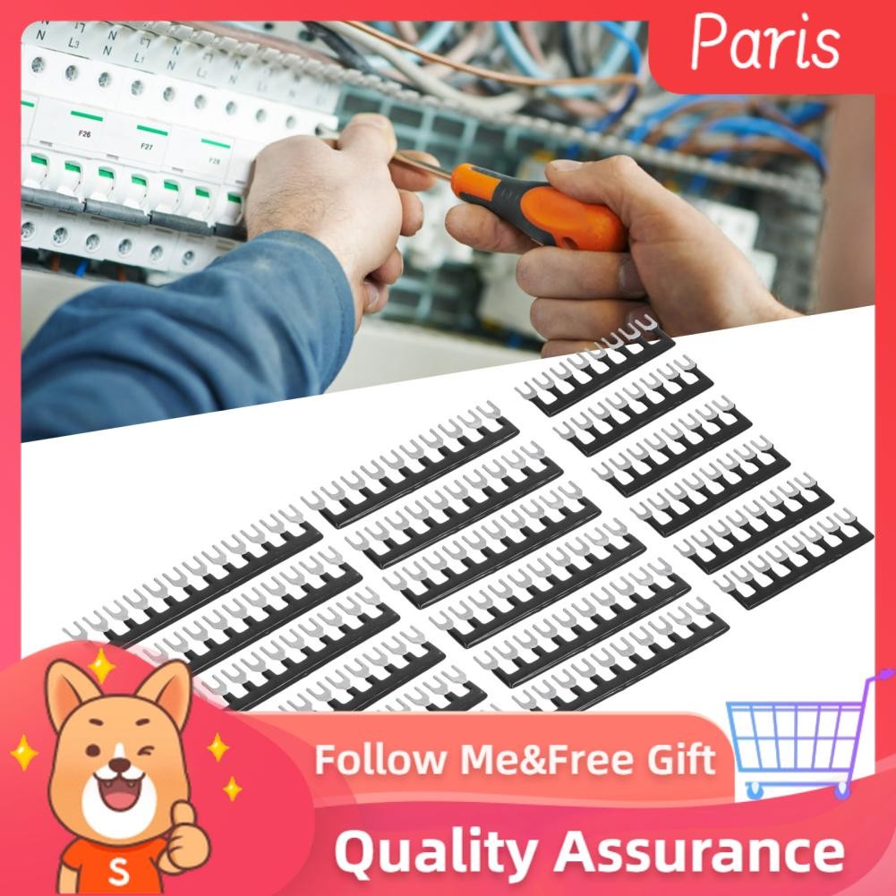 Superparis Barrier Strip Terminal Block 400V Fork Type Stripe ...