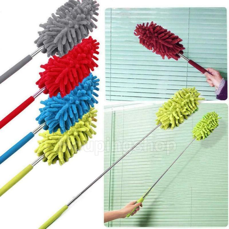 Creative Telescopic Adjustable Dusting Brush Microfiber Duster ...