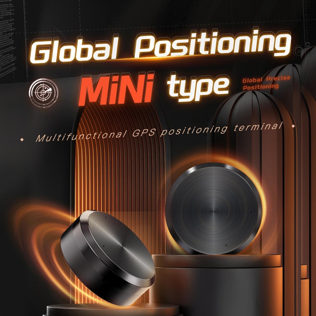GPS Tracker for Vehicles Strong Magnetic Small Car Tracker Real-Time ...