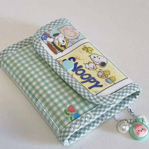 purse cute korean style purse Dompet duit syiling Snoopy, ins comel ...