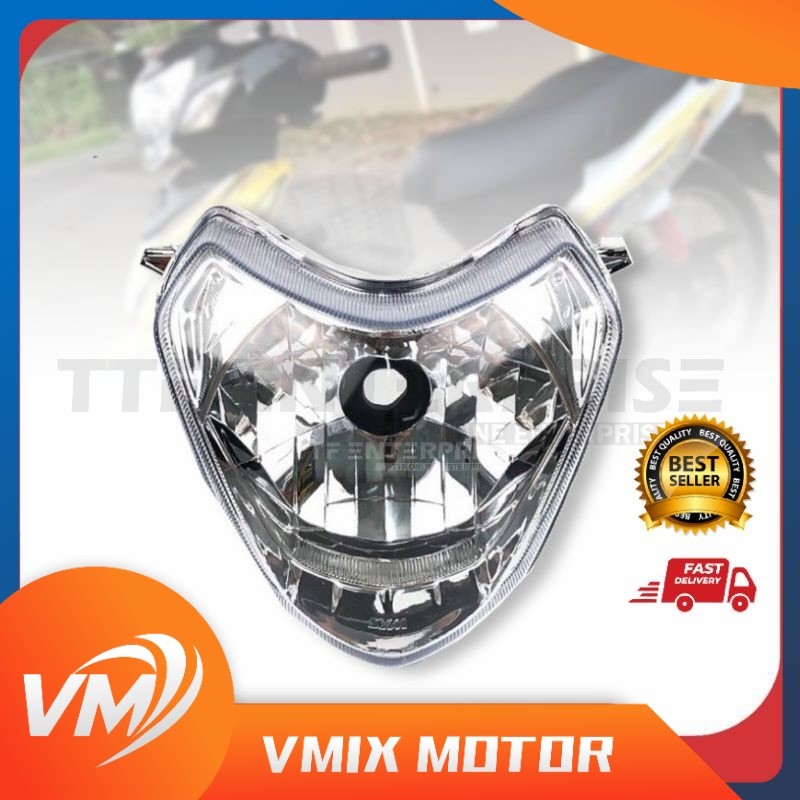 SYM E-BONUS 110 HEAD LAMP ASSY (CLEAR) | Shopee Malaysia