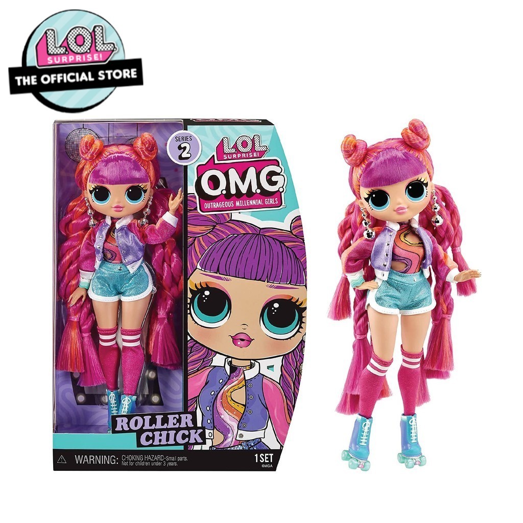 LOL Surprise OMG Roller Chick 586104 | Shopee Malaysia