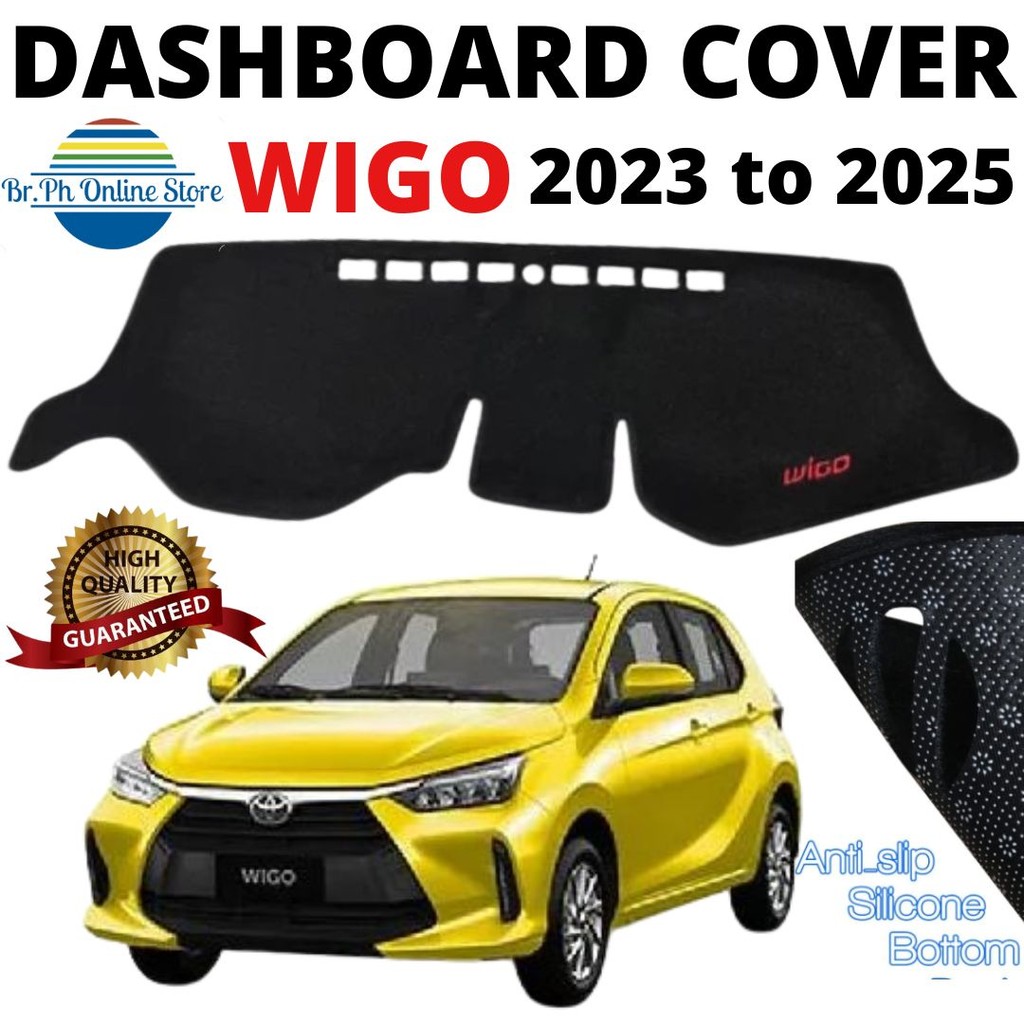 TOYOTA WIGO Dashboard Cover Insulated Dashboard Cover WIGO 2022 UP TO ...
