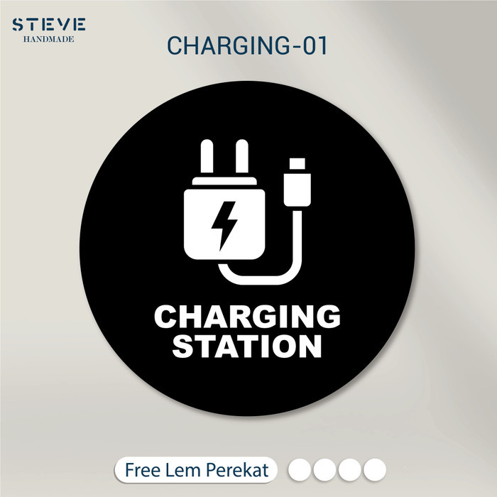 Sign Board Charging Station | Handpone Charging Sign Board Acrylic ...