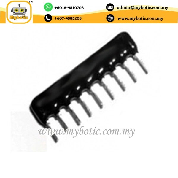 Resistor Bar 1k Ohm (9 Pin) | Shopee Malaysia