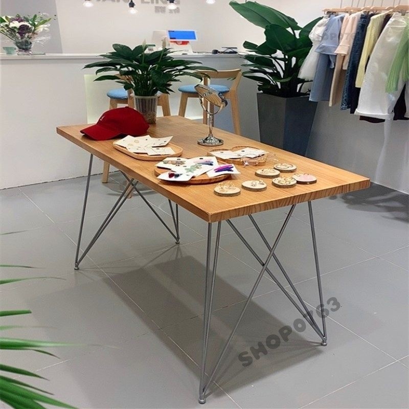 Clothing Store Large Board Table Rectangular Table Middle Island Table ...