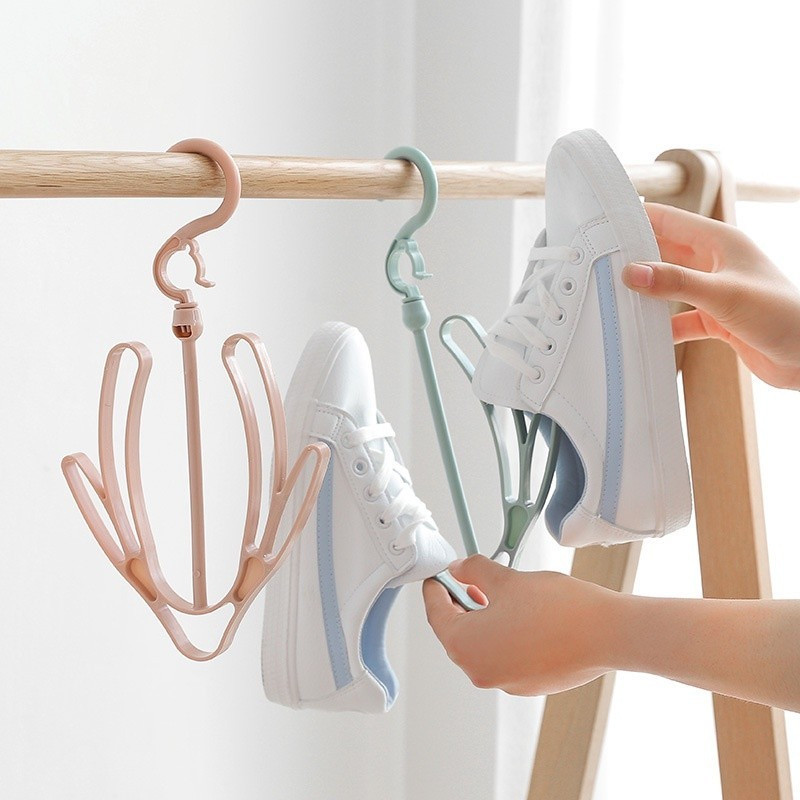 Penyangkut Selipar Kasut Sandal Sneakers Slipper Organizer T Plain ...