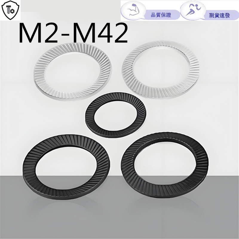304 Stainless Steel/Carbon Steel Locking Gasket M2-M42 Metal Double ...