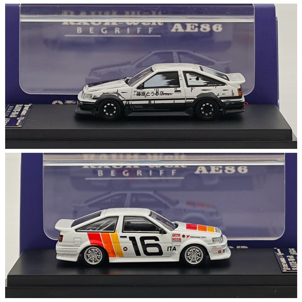 SW 1: 64 JDM AE86 Initial D RWB Wide Body Levin Simulation Alloy Car ...