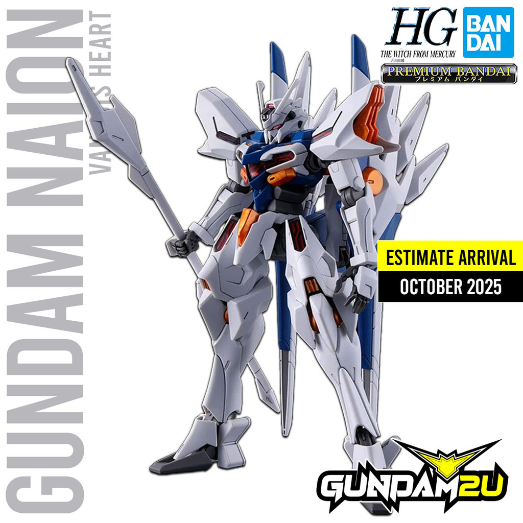 G2UPO | P-BANDAI HG 1/144 Gundam Naion - Model Kit Gundam The Witch From Mercury - Gundam2U ...