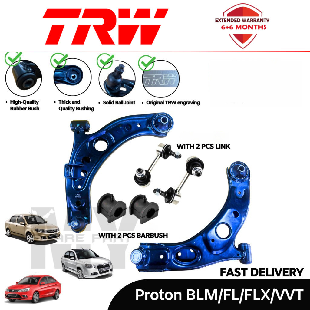 Saga BLM FL FLX VVT Heavy Duty Lower Arm With Ball Joint & OEM ...