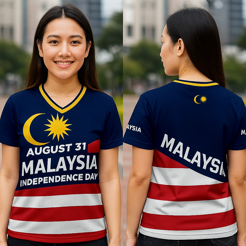 Ready Stock Baju Merdeka 2025 trend OOTD Merdeka 2025 Malaysia ...