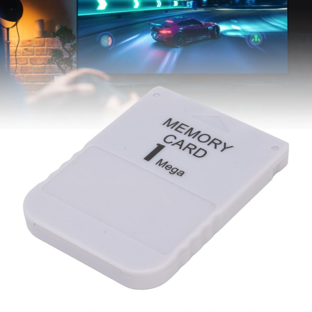 apill-my 1 Mega Memory Card 1MB Storage for PS1 Games Quick Read Write ...