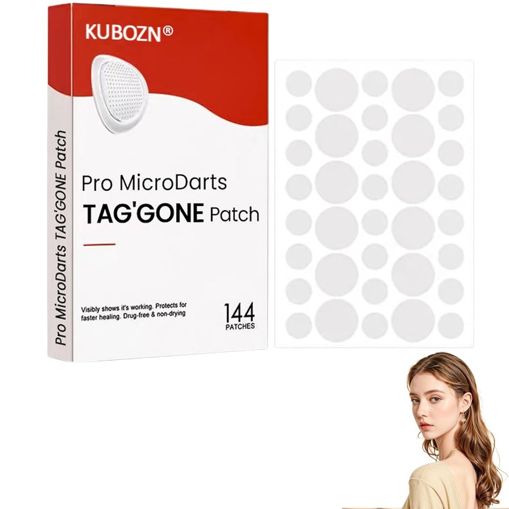 Tampalan KUBOZN Pro MicroDarts, Hidrokoloid dengan Asid Salisilik ...