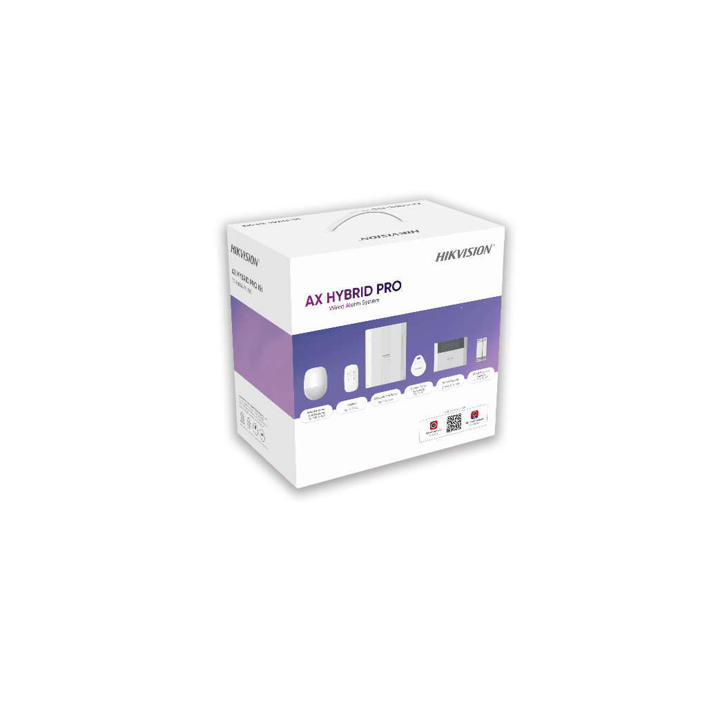 Hikvision DS-PHA64-Kit-WB Wireless Alarm Kit | AX PRO Smart Security ...