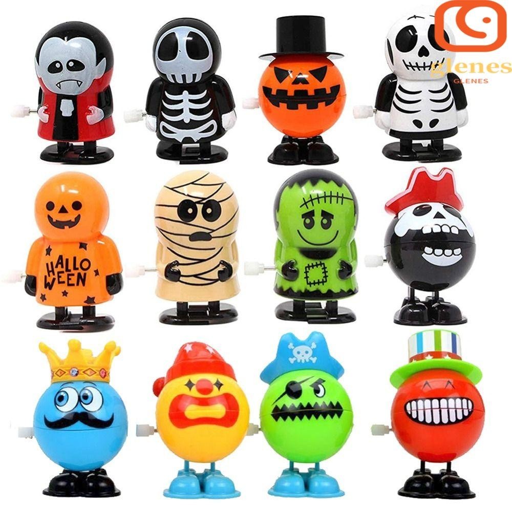 GLENES Wind-up Toy, Halloween Series Jumping Halloween Clockwork Toys ...