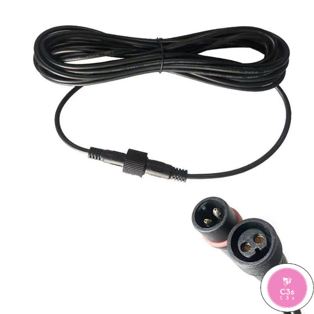 C3 Solar Cable Extension 3M/5M/10M Extension Cord 2 Pin Plug Power ...
