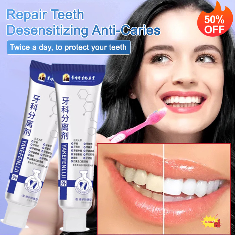 Dental Separator Toothpaste Loose Teeth Gum Shrinkage Repair Toothpaste ...