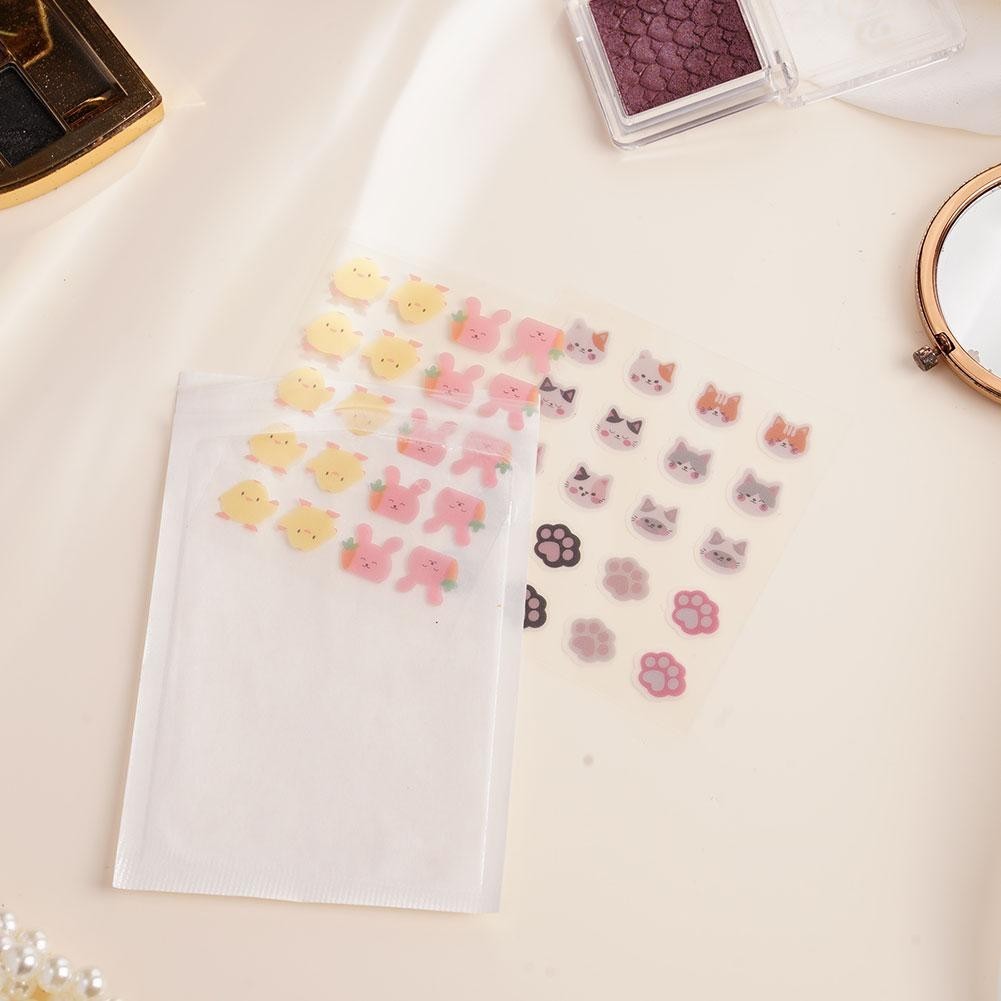 Color Acne Sticker Cute Pattern Pe Acne Sticker Portable Independent ...