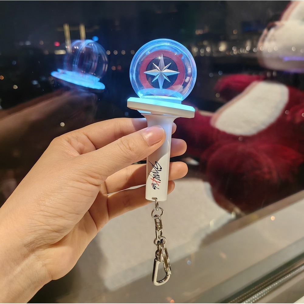 Kpop Stray Kids 2nd Generation Glow Stick Bag Keychain Mini SKZ Support ...